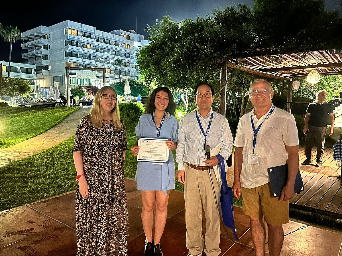 The CTS 2024 IFAC Young Author Award to TUC PhD Student Niloufar ...