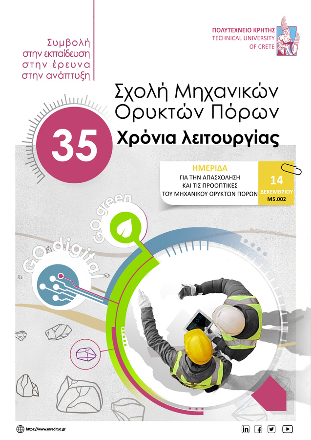 Ημερίδα για την Απασχόληση και τις Προοπτικές του Μηχ. Ορυκτών Πόρων ...