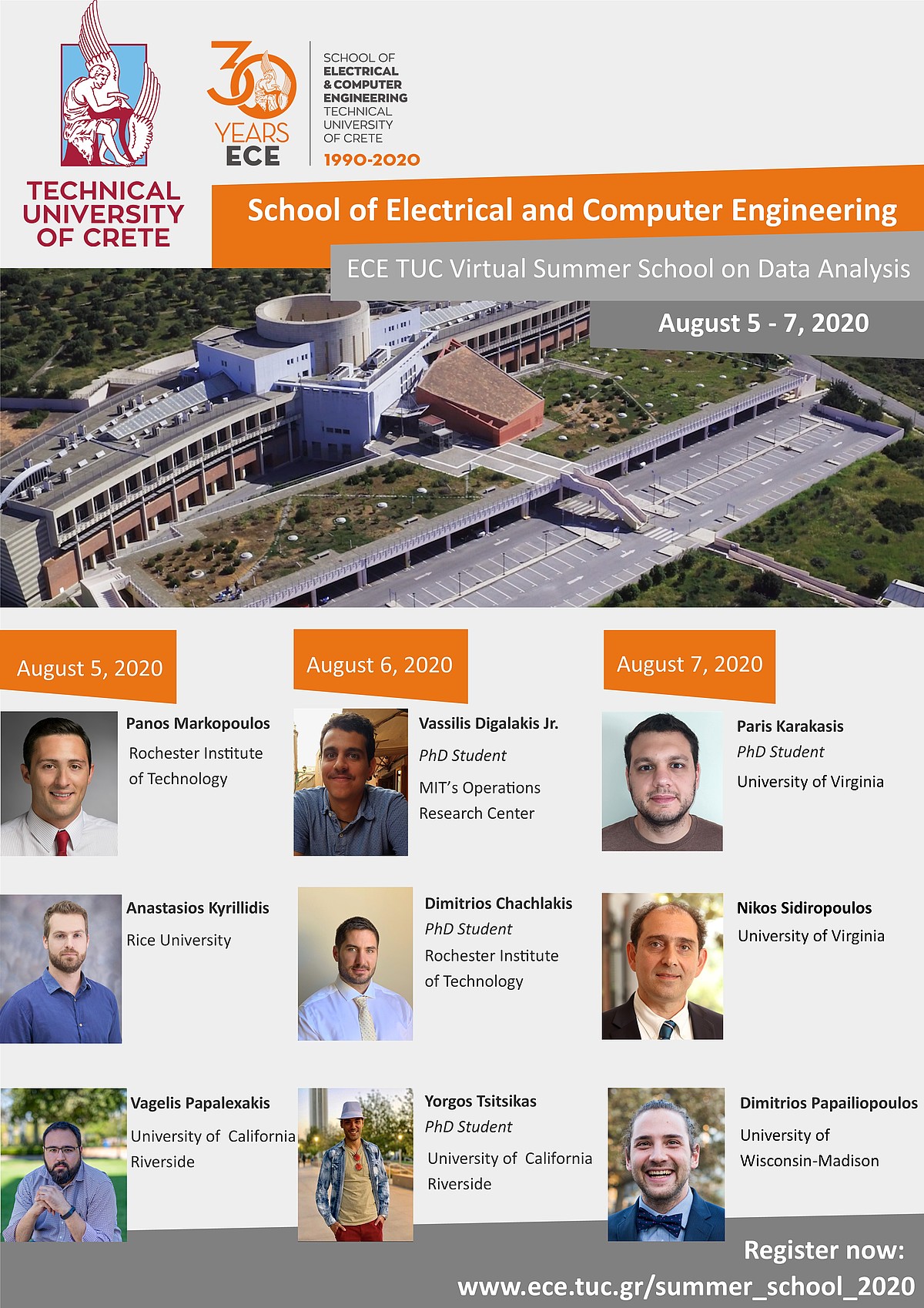 2020 ECE TUC Virtual Summer School on Data Analysis | Θερινό Σχολείο | Πολυτεχνειούπολη | 5-7 ...