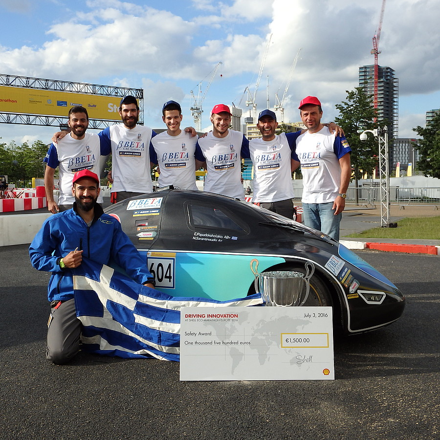 TUC Eco Racing team is the winner of the Shell Eco Marathon Safety ...