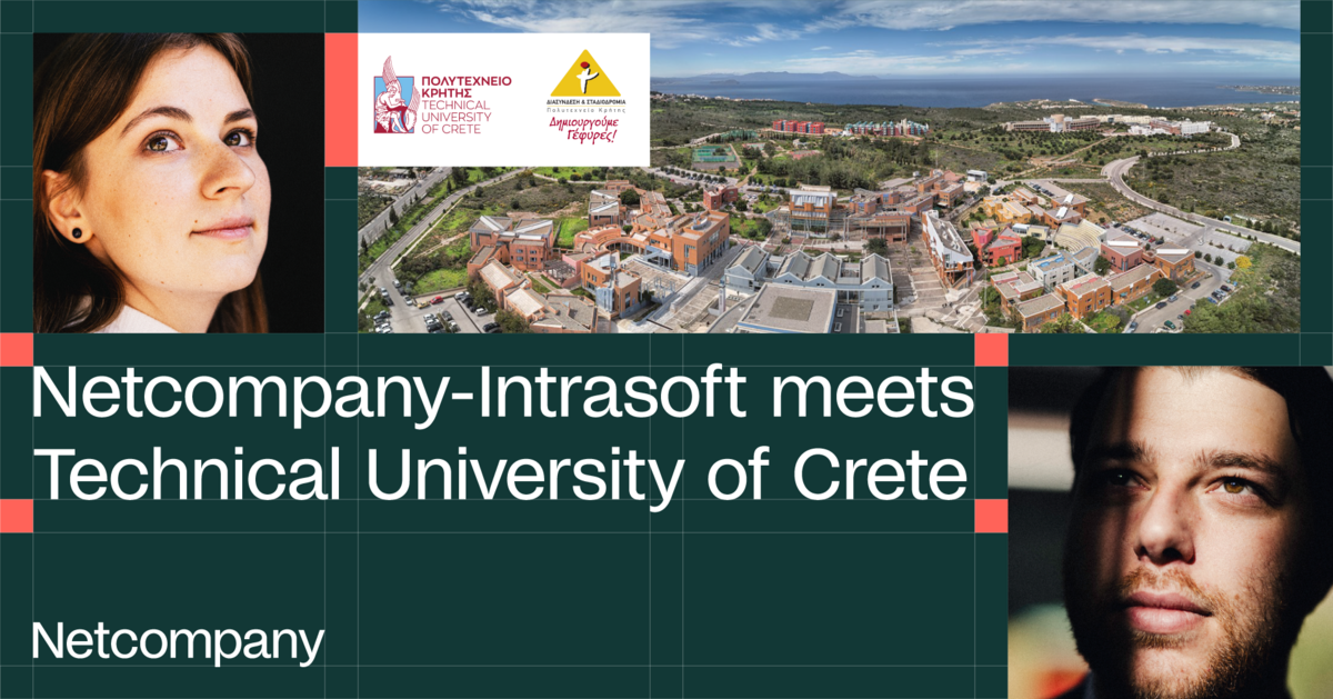Netcompany-Intrasoft meets Technical University of Crete| Career Day ...